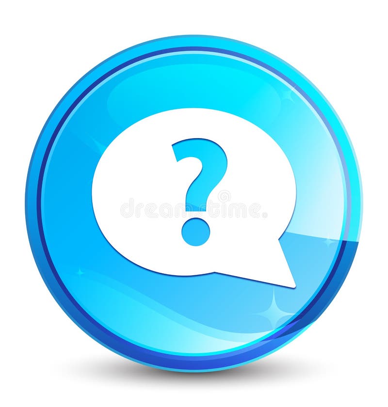 Question Mark Bubble Icon Splash Natural Blue Round Button Stock Vector ... Question Mark Bubble Icon Splash Natural Blue Round Button Stock Vector ...