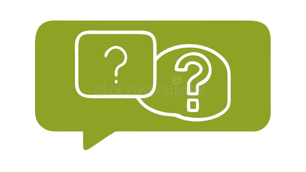 Question Mark Bubbles, Inquiry, Support, FAQ, Information, Vector ...