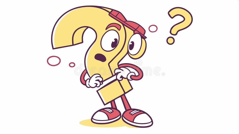 Question Mark Character, Confusion, Inquiry, and Problem Solving Vector ...
