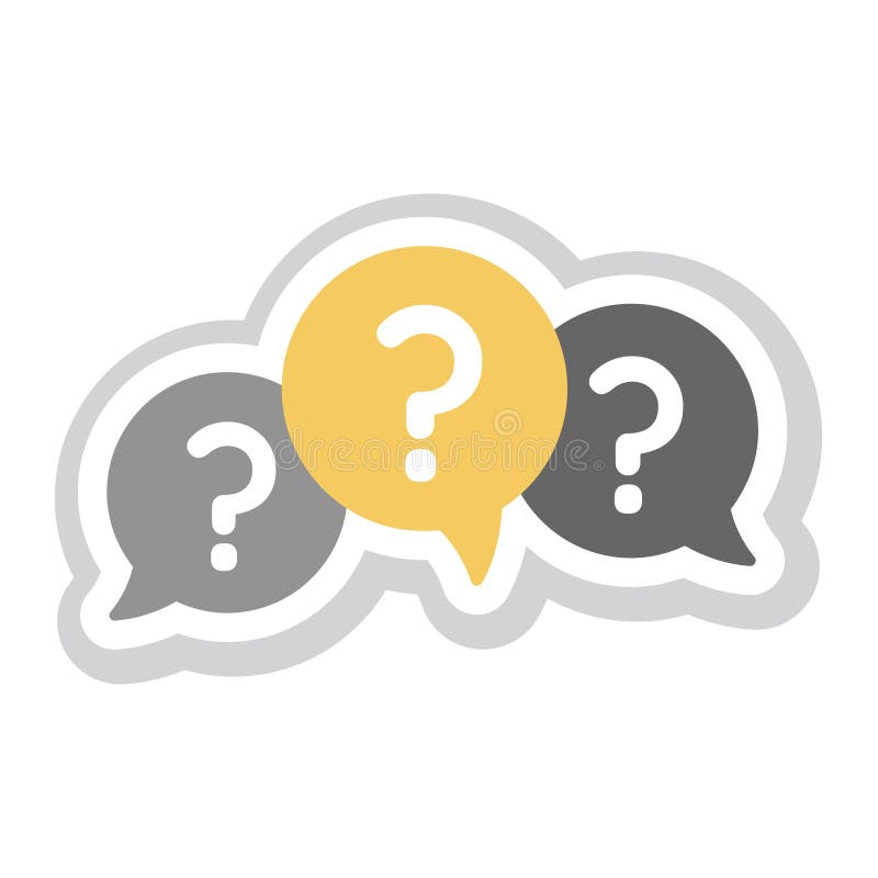 Question Mark Label Badge Stock Illustrations – 5,607 Question Mark ...