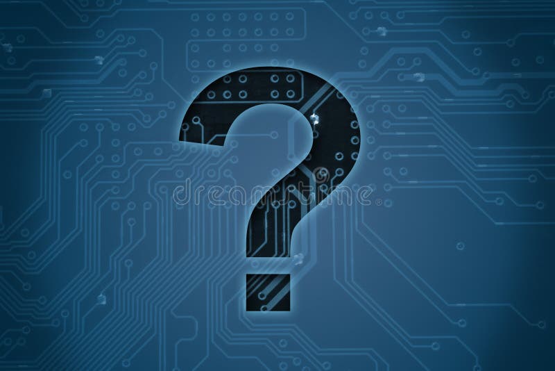 Question Mark Electronics Stock Illustrations – 102 Question Mark ...