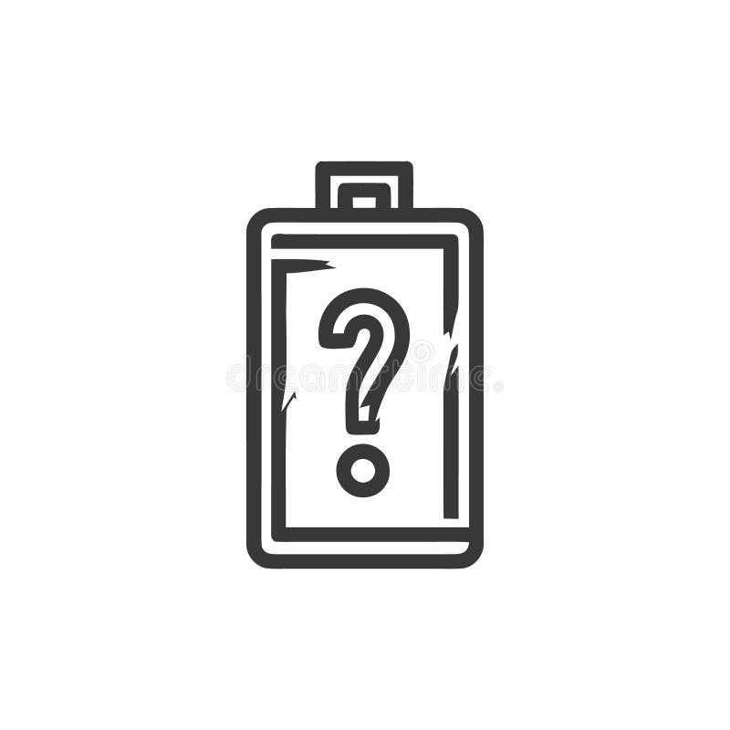 Unanswered Questions Icon: a Digital Mystery Stock Vector ...