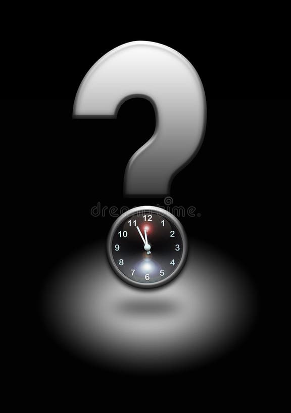 Clock Mark Question Stock Illustrations – 6,873 Clock Mark Question ...