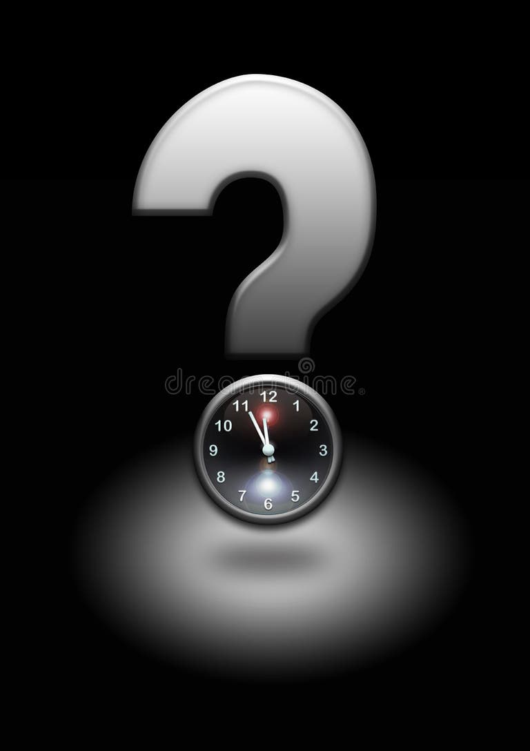 Clock Mark Question Stock Illustrations – 7,088 Clock Mark Question ...