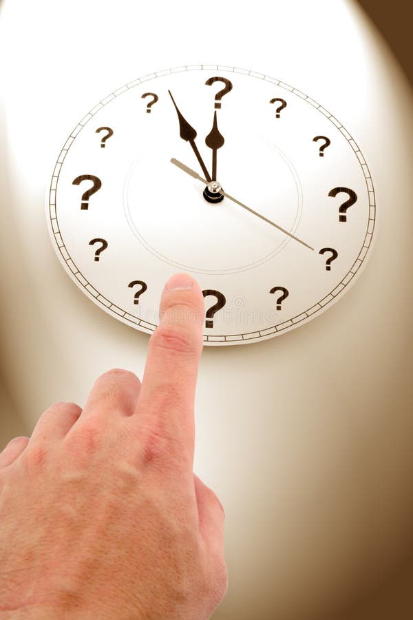 Question mark clock stock photo. Image of timer, business - 2127036