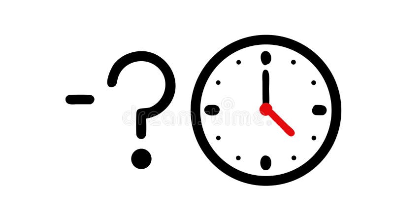Time Unknown Query Vector Stock Illustrations – 15 Time Unknown Query ...