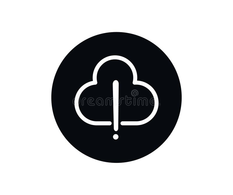 Question Mark Cloud Icon Vector Logo Template Stock Vector ...