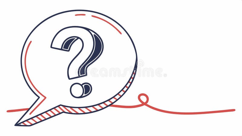 Question Mark Cloud Vector. Inquiry and Help Icon for FAQs and Support ...