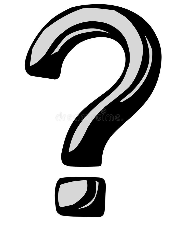 Question Mark with Color Doodle Symbol Icon Hand Drawn Illustration Art ...