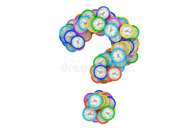 Question Mark from Copper Pipes, 3D Rendering Stock Illustration ...