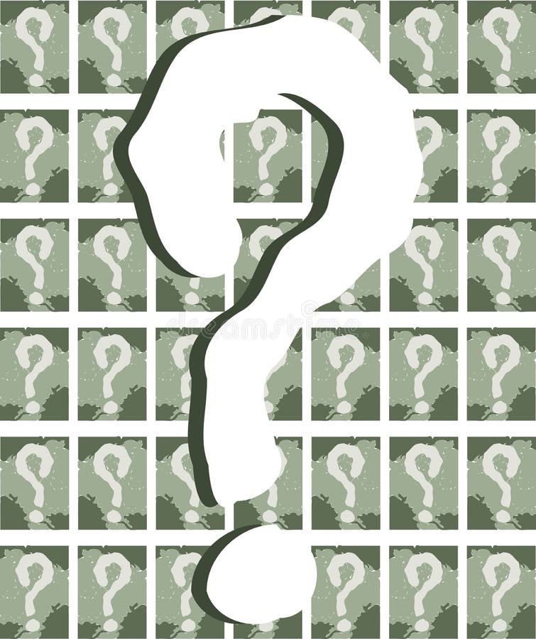 Question Mark on Colorful Background Stock Vector - Illustration of ...