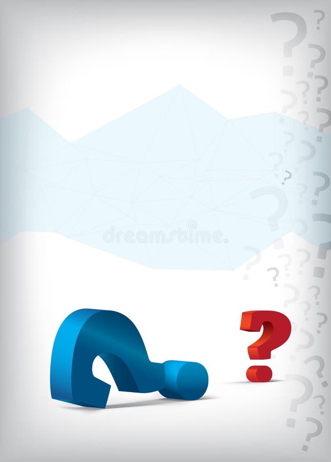 Question mark stock vector. Illustration of idea, problem - 42372710