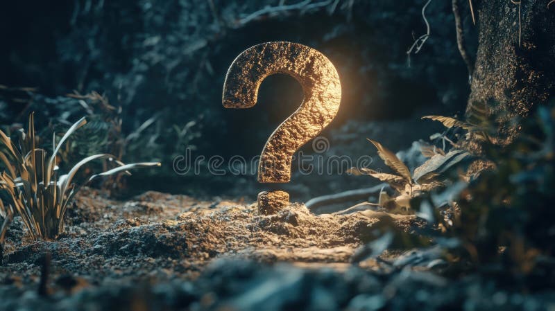 Question Mark Concept with Empty Copy Space for Design Stock ...