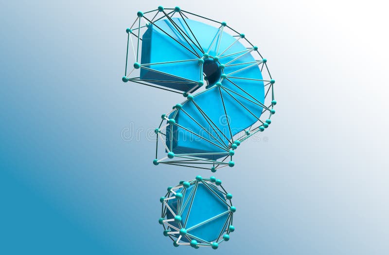 Question Mark and Concept of Science and Technology. Questions and ...