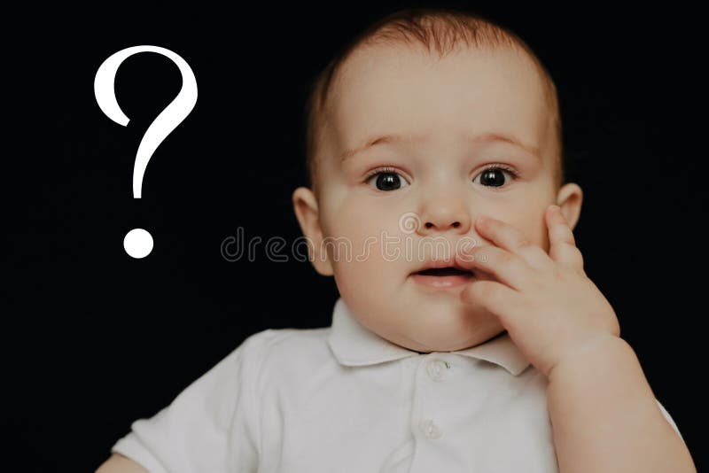 202 Cute Baby Question Mark Stock Photos - Free & Royalty-Free Stock ...