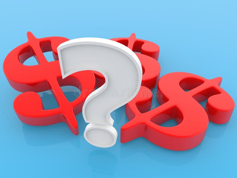 Question Mark Dollar Signs Stock Illustrations – 458 Question Mark ...
