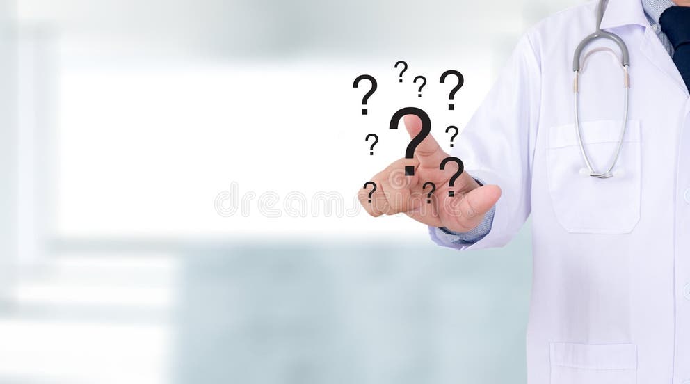 Question Mark Confusion in Training Meeting Question Concept Stock ...