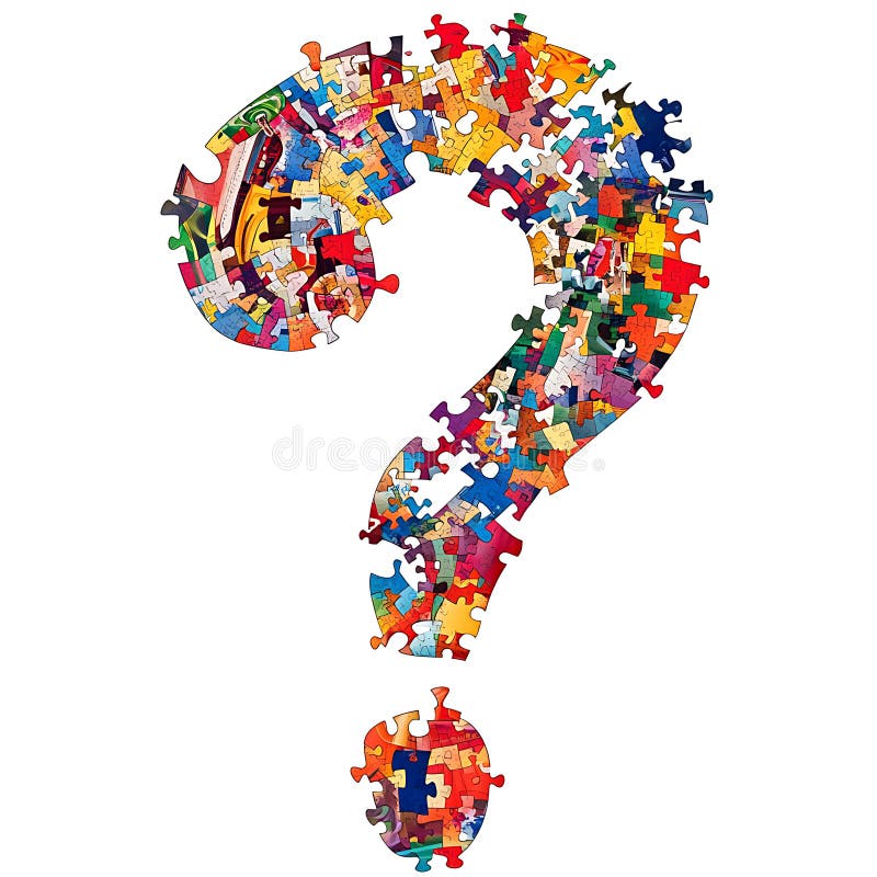 Question Mark Puzzle Background Stock Illustrations – 3,650 Question ...