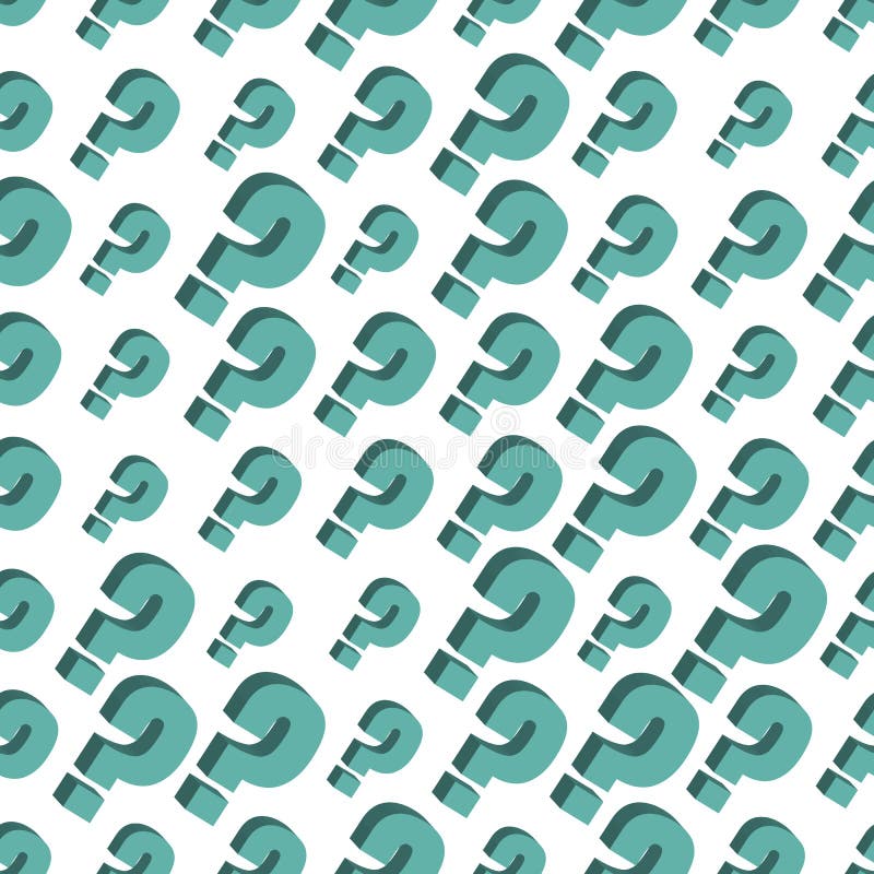 Question Mark 3d Background Stock Vector - Illustration of punctuation ...