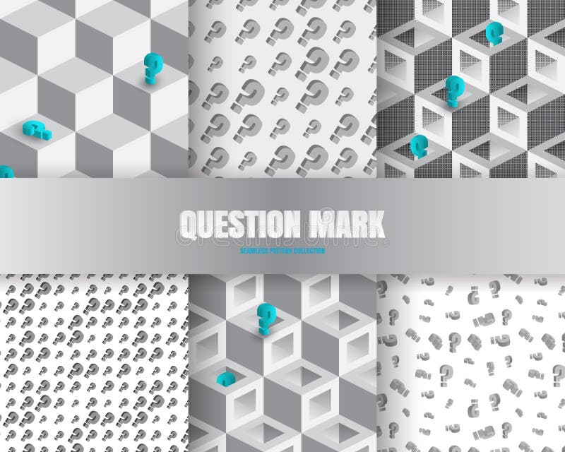 Question Mark 3d Background Stock Vector - Illustration of design ...