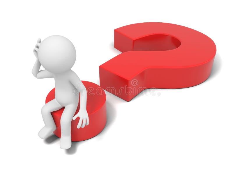 Question mark stock illustration. Illustration of people - 70646607