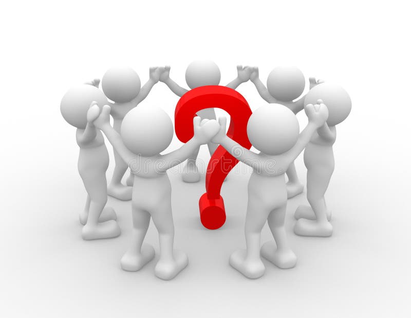 Question mark stock illustration. Illustration of character - 44899128