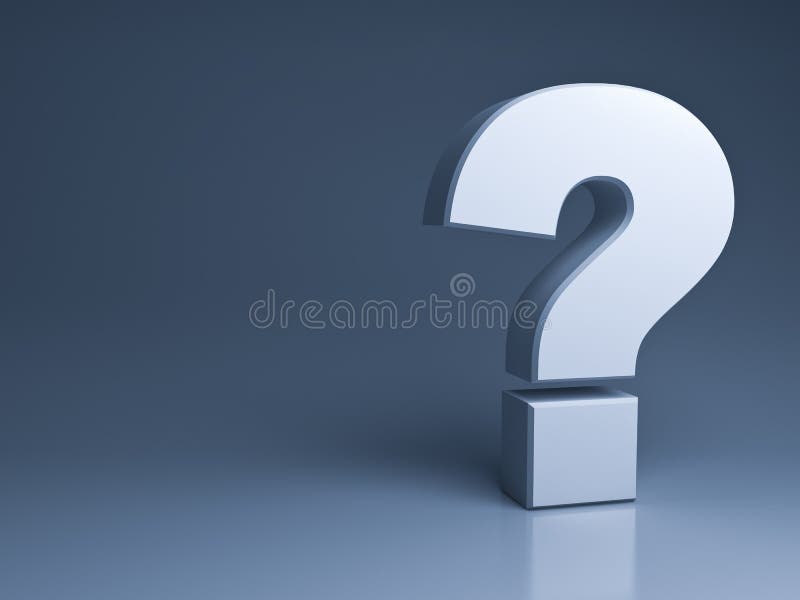 Question Mark Blue Grey Stock Illustrations – 355 Question Mark Blue ...