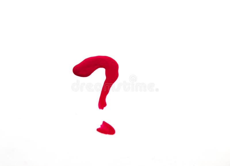 Question Mark Drawn Red Pencil Stock Photos - Free & Royalty-Free Stock ...