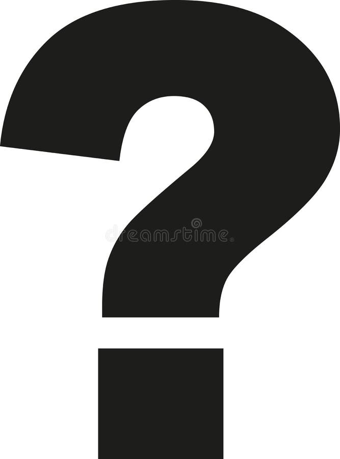 Question mark fat stock vector. Illustration of graphic - 107188322