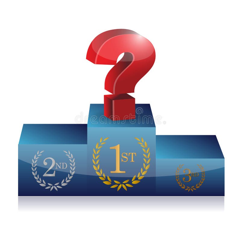 Target and question mark stock illustration. Illustration of aiming ...