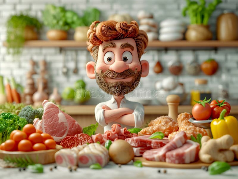 Question Mark among Food Products, Concept of Choosing Products Stock ...