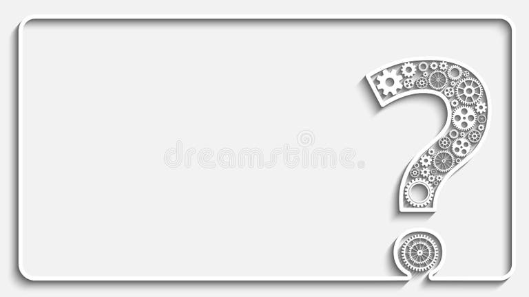 Question Mark Frame Stock Illustrations – 5,131 Question Mark Frame ...