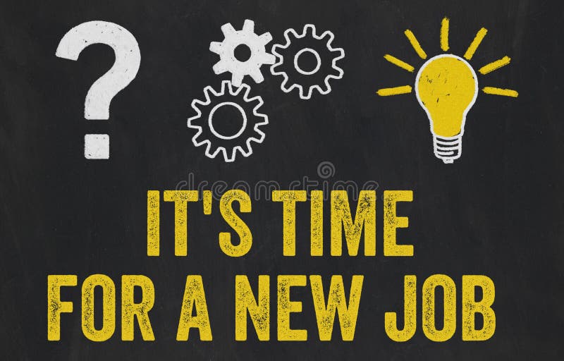 Question Mark, Gears, Light Bulb Concept - Its Time for a New Job Stock ...