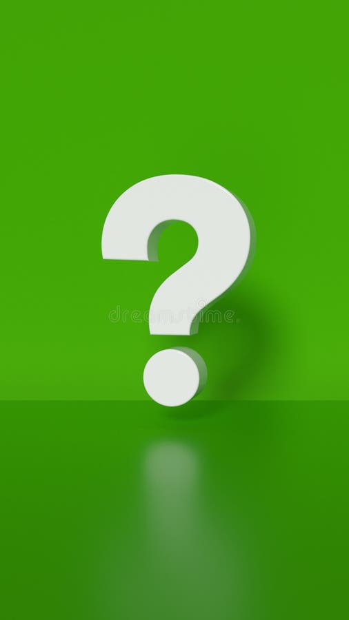 Question Mark on Green Background, Concept of What To Do about Climate ...