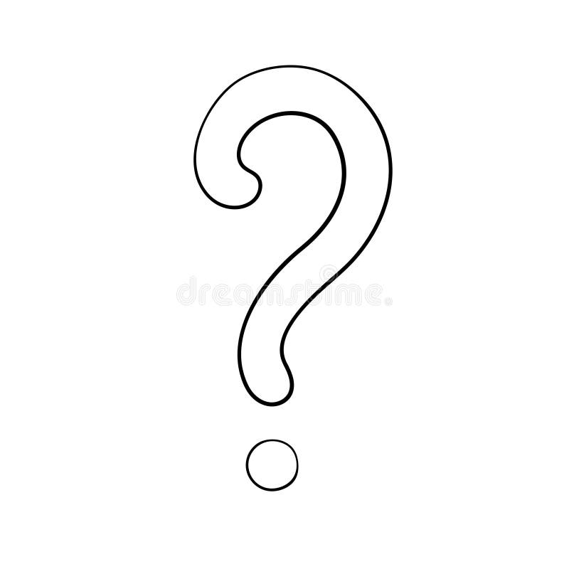 Question Mark Hand Drawn in Doodle Style, Vector Illustration. Icon ... Question Mark Hand Drawn in Doodle Style, Vector Illustration. Icon ...