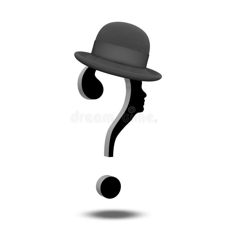 Question Mark Hat Stock Illustrations – 1,113 Question Mark Hat Stock ...