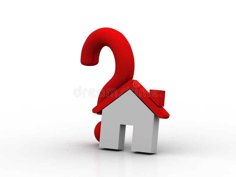 Question home stock vector. Illustration of exterior - 40154461