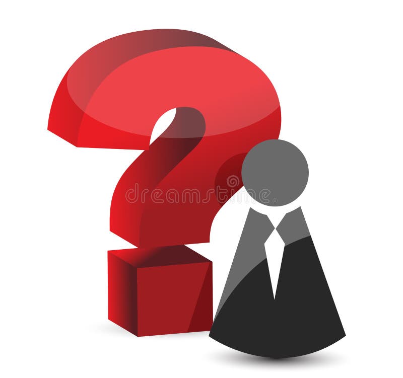 Question mark icon stock illustration. Illustration of question - 28518200