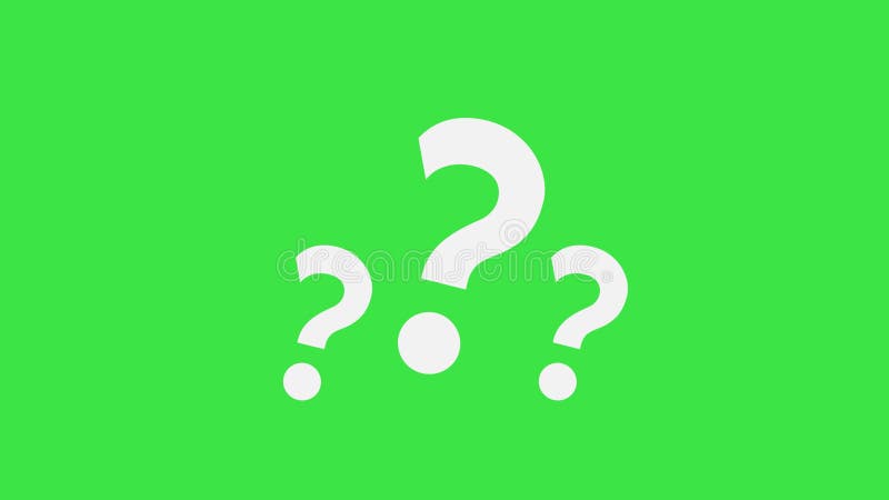 Question Mark Icon Animation Pop Up. Question Mark Confused Dizz Stock ...