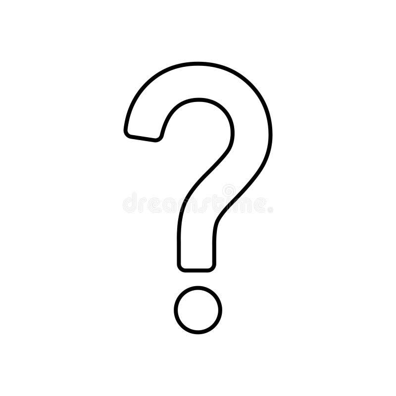 Question mark icon design stock vector. Illustration of problem - 344863775