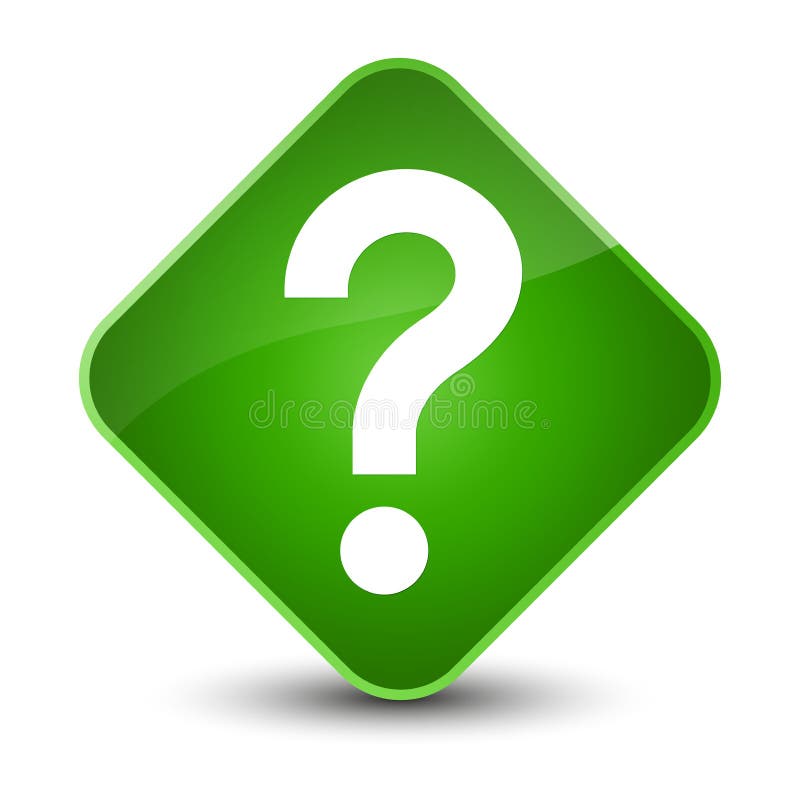 Question Mark Green Button Stock Illustrations – 4,982 Question Mark ...