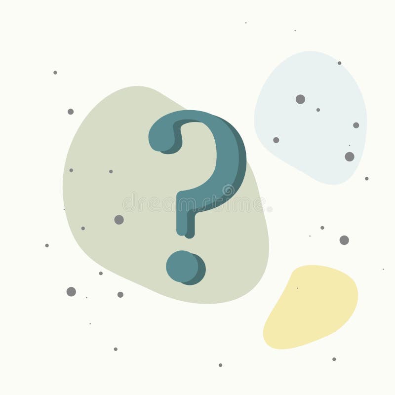 Question Mark Icon. Flat Icon Question Mark Stock Vector - Illustration ... Question Mark Icon. Flat Icon Question Mark Stock Vector - Illustration ...