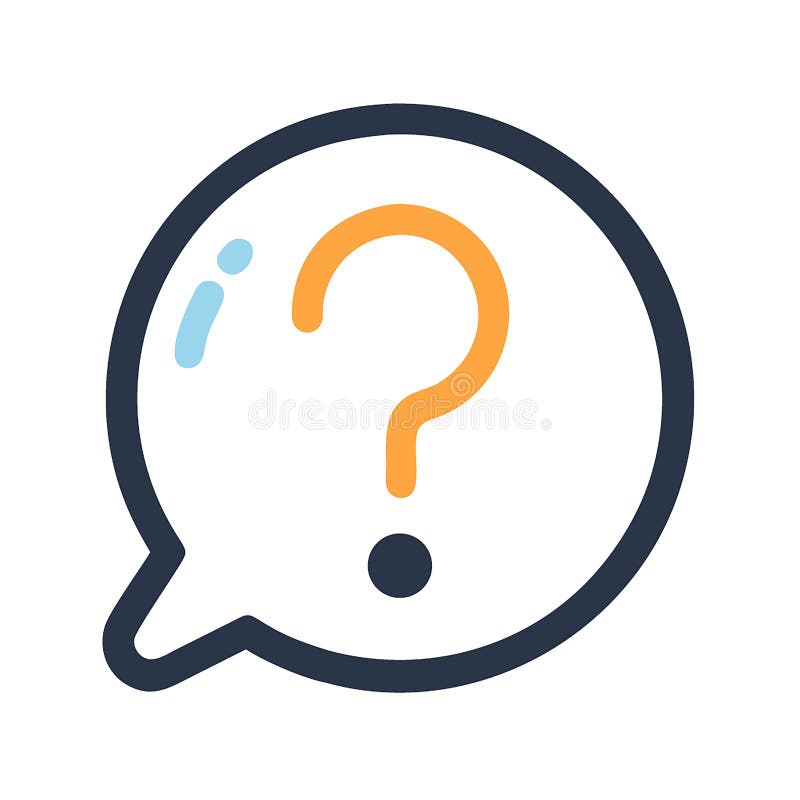 Question mark icon stock illustration. Illustration of information ...