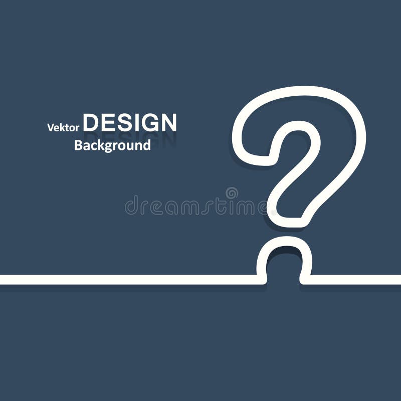 Question Mark Icon. Help Symbol. FAQ Sign in on a Dark Background Stock ...