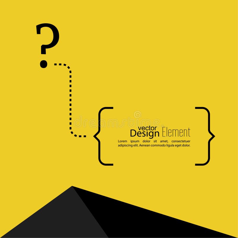 Question Mark Triangle Sign Stock Illustrations – 437 Question Mark ...