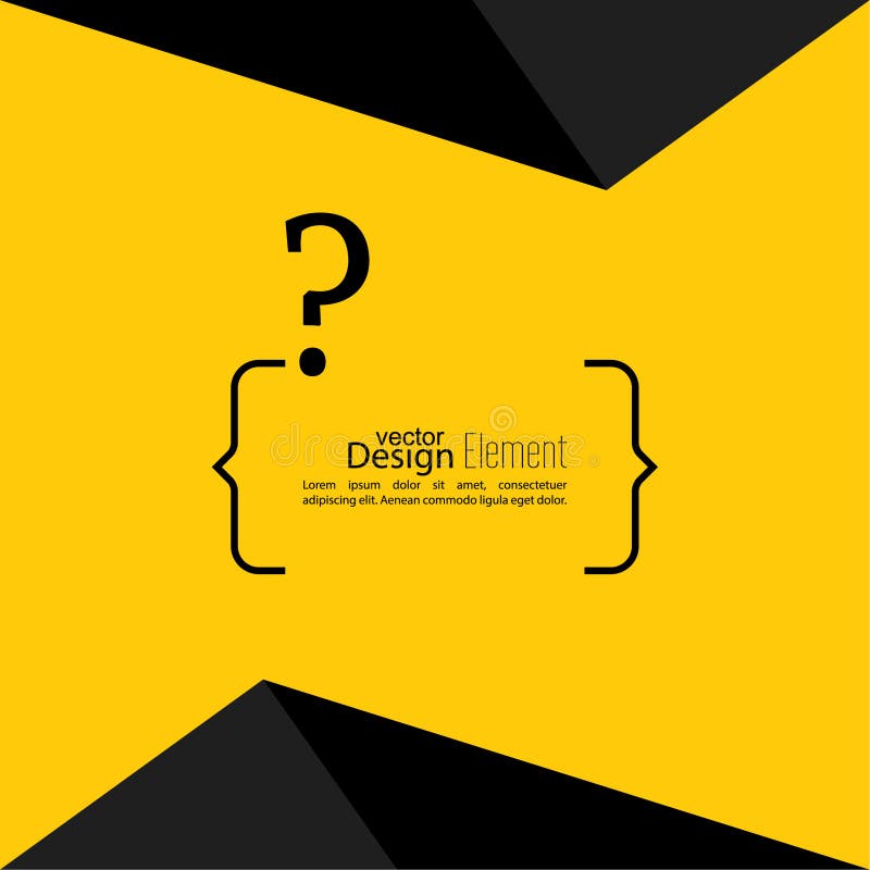 Question Mark Triangle Sign Stock Illustrations – 449 Question Mark ...