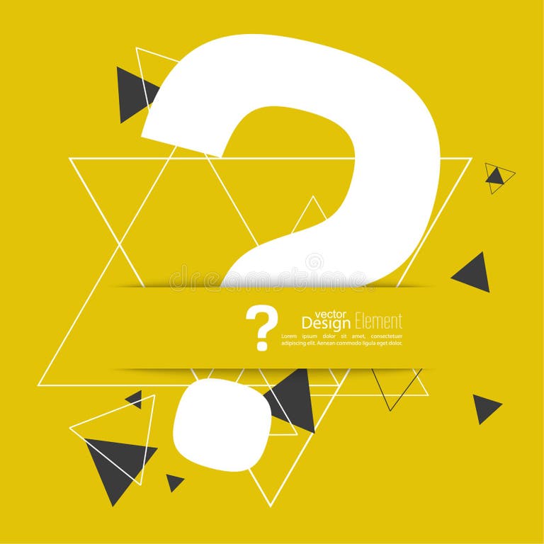 Yellow Question Mark Circle Stock Illustrations – 988 Yellow Question ...