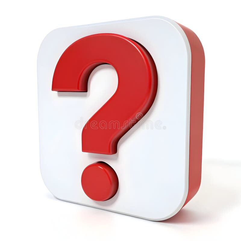 Simple Question Mark Symbol Pattern Seamless Isolated on Black ...