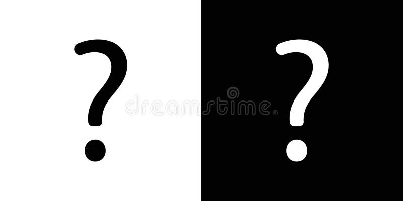 Question Mark Icon Logo Set Vector Stock Vector - Illustration of ...