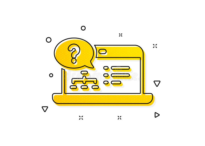 Question Mark Icon. Online Quiz Test Sign. Vector Stock Vector ...